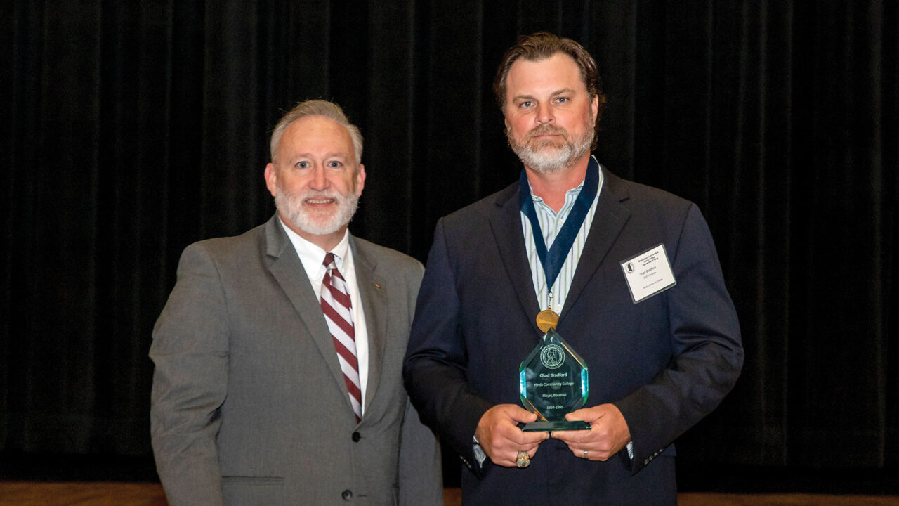 Chad Bradford inducted into SHOF - Hinds CC Foundation & Alumni